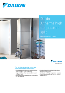 EKHBRD-ADY17 / ERSQ-AY1 | Daikin